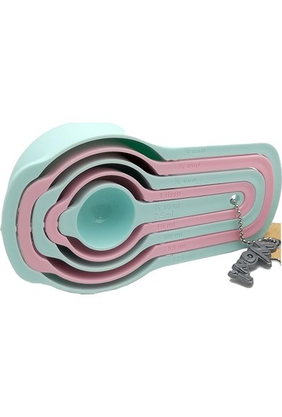 Sun Plastik Ölçü Kaşığı Seti 5 Parça