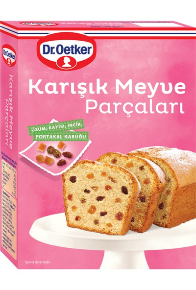 Dr. Oetker Dr Oetker Karışık Meyve Parçaları 70 gr