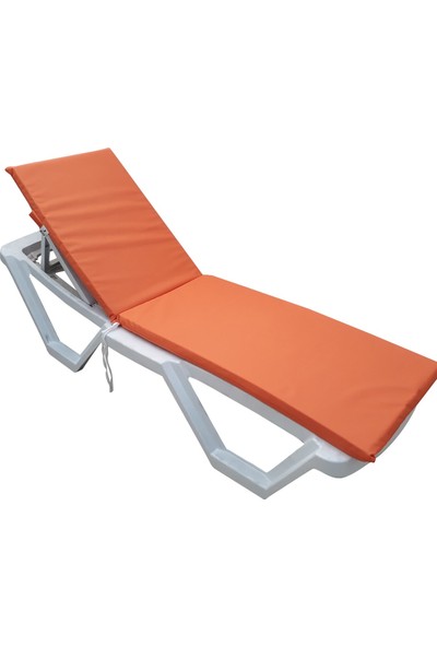 Mirzade Şezlong Minderi Lüks Su Geçirmez Kumaş Fermuarlı-Turuncu Mirzade Şezlong Minderi Lüks Su Geçirmez Kumaş Fermuarlı-Turuncu