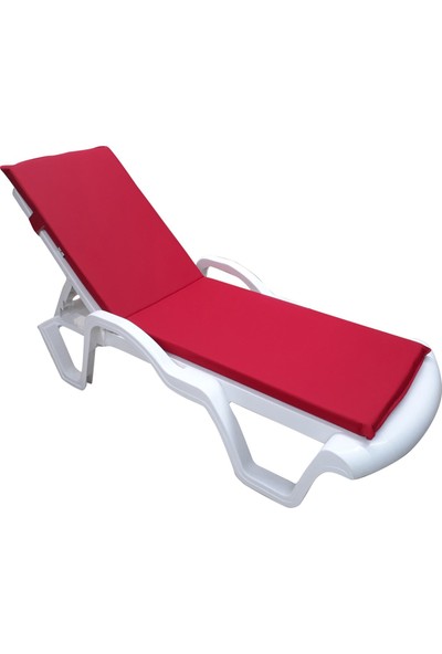 Mirzade Şezlong Minderi Standart Su Geçirmez Malzeme-Kırmızı Mirzade Şezlong Minderi Standart Su Geçirmez Malzeme-Kırmızı