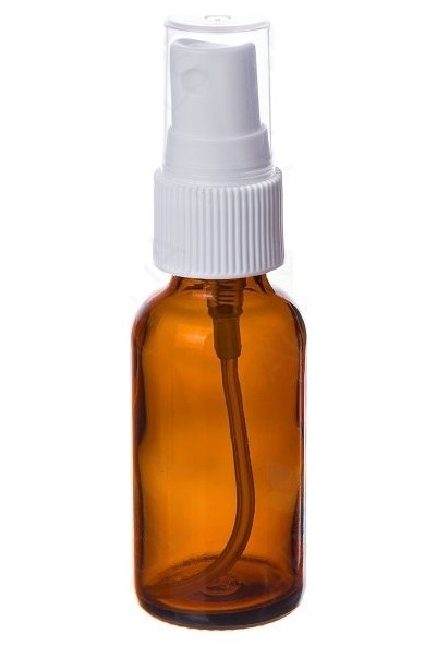 Plazma Sprey Başlıklı Amber Cam Şişe 100 ml