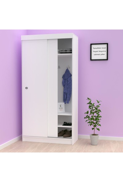 Kenzlife gardırop sürgülü kapaklı kapılı karanfil120 byz gardolap dolap Kenzlife gardırop sürgülü kapaklı kapılı karanfil120 byz gardolap dolap