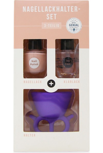 Markalite Oje Seti - Nude Oje Oje Kurutucu ve Oje Tutucu