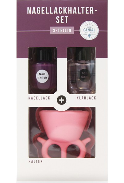 Markalite Oje Seti - Mor Oje Oje Kurutucu ve Oje Tutucu