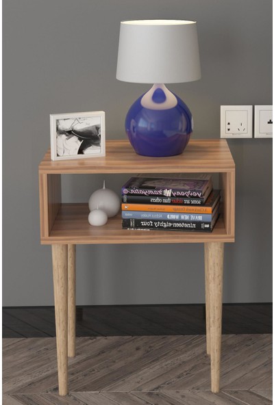 Pratico Likya Komodin Ahşap Ayak Ceviz Pratico Likya Komodin Ahşap Ayak Ceviz