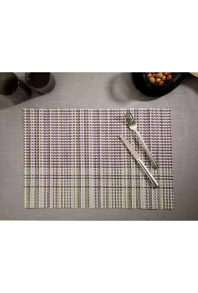 English Home Valeri Pvc 4'lü Mutfak Amerikan Servis 30 x 45 cm Mürdüm English Home Valeri Pvc 4'lü Mutfak Amerikan Servis 30 x 45 cm Mürdüm
