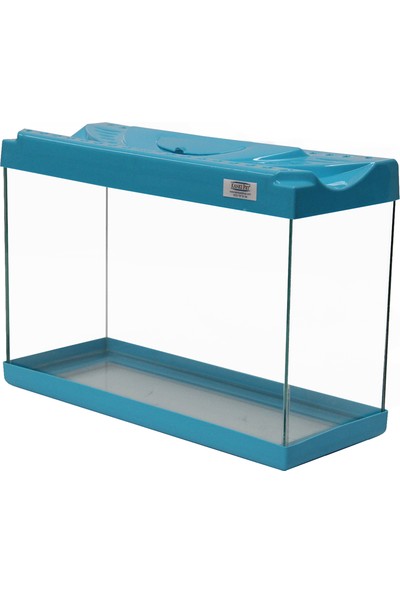 Kanki Pet Renkli Kapak Mini Akvaryum 30 cm