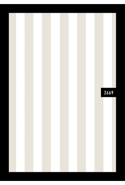 Wall212 Aldımgitti Online Krem Beyaz Çizgili Duvar Kağıdı