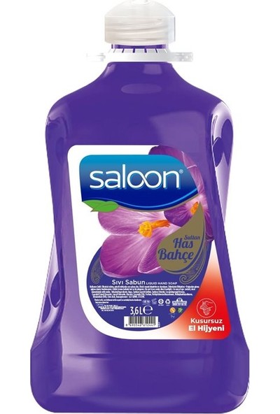 Saloon Sıvı Sabun Sultan Has Bahce 3,6lt Saloon Sıvı Sabun Sultan Has Bahce 3,6lt