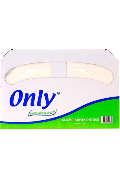 Only Klozet Kapak Örtüsü 250 Yaprak / 10 Paket