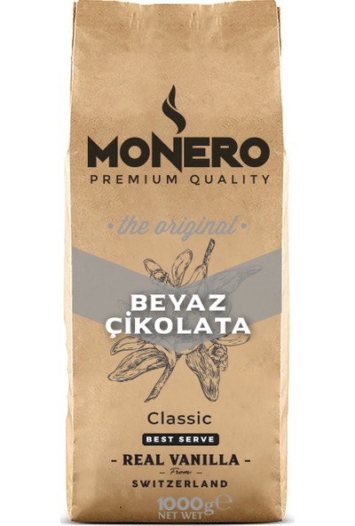 Monero Beyaz Sıcak Çkolata 1000 gr Monero Beyaz Sıcak Çkolata 1000 gr