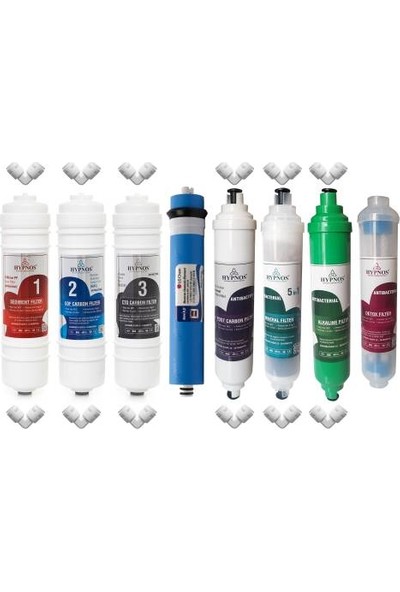 Hypnos Kapalı Kasa 12 Aşama Lg Membranlı Su Arıtma Cihazı Filtresi (Dirsekli) PKSMUH0247 Hypnos Kapalı Kasa 12 Aşama Lg Membranlı Su Arıtma Cihazı Filtresi (Dirsekli) PKSMUH0247