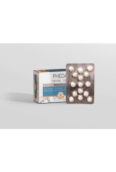 Pheda 7 Zeytin 1 Incir Destekleyici Besin Pheda 7 Zeytin 1 Incir Destekleyici Besin