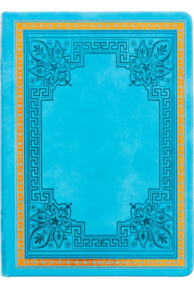 Victoria's Journals Vintage Old Book Defter Çizgili Turkuaz Victoria's Journals Vintage Old Book Defter Çizgili Turkuaz