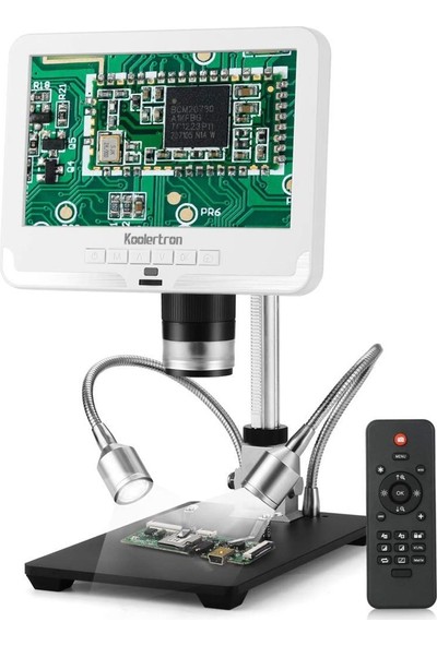 Koolertron 12MP 7 Inch LCD Dijital USB Mikroskop Koolertron 12MP 7 Inch LCD Dijital USB Mikroskop