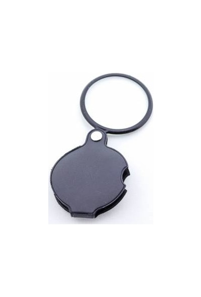 Bayram Siyah Cep Büyüteç 60MM Mini Boyut