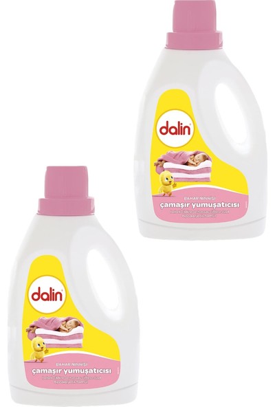 Dalin Sıvı Çamaşır Yumuşatıcısı Bahar Ninnisi 1500 ml x 2 Adet Dalin Sıvı Çamaşır Yumuşatıcısı Bahar Ninnisi 1500 ml x 2 Adet