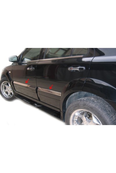Spider Kia Sorento 1 Yan Kapı Çıtası Kromu Paslanmaz Çelik 2002-2006 Modeller Spider Kia Sorento 1 Yan Kapı Çıtası Kromu Paslanmaz Çelik 2002-2006 Modeller