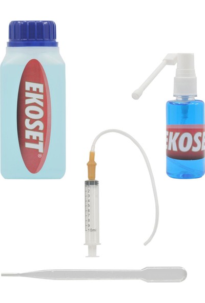 Ekoset Nozzle Cleaner Tıkalı Kartuş Kafa Açıcı Solüsyon Seti Tüm Yazıcılar Için Ekoset Nozzle Cleaner Tıkalı Kartuş Kafa Açıcı Solüsyon Seti Tüm Yazıcılar Için