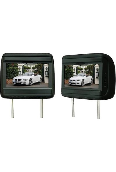 Xetec HRM-779GG Gri 7 Inc USB Sd Mp3 Kafalık Monitör