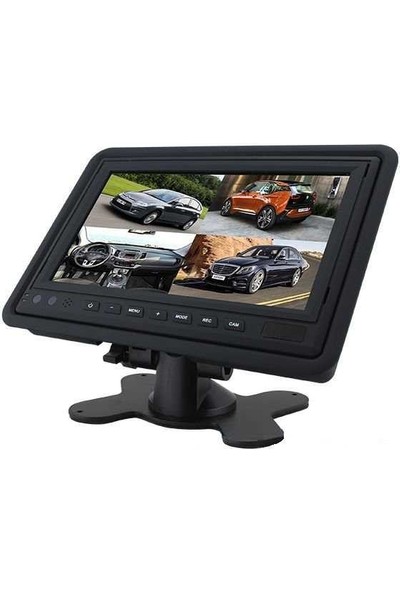 For X-075 7 Inc Quad 4 Ekran Bölmeli Araç Monitörü