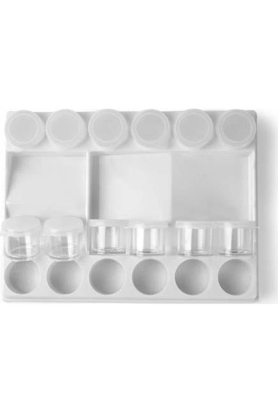 Lutart LP-15924 Şişeli Palet 20,5 x 11 cm 12'li