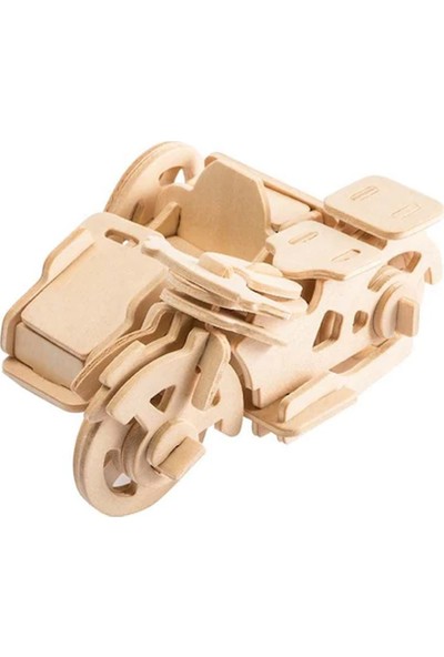 Robotime 3D Motorsiklet Ahşap Puzzle JP240