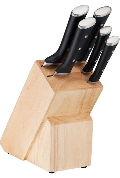 Tefal Ice Force 6 Parça Bıçak Seti + 1 Ahşap Blok Tefal Ice Force 6 Parça Bıçak Seti + 1 Ahşap Blok