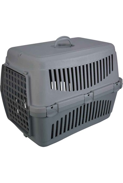Amazon Pet Kedi Köpek Taşıma Kabı L Gri