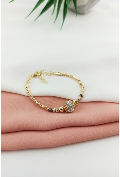 ÇLK Accessories Yuvarlak Taşlı Dorika Bileklik