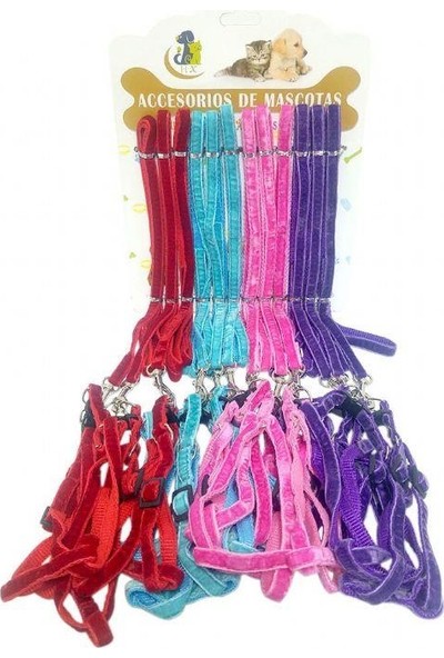 Maxi Life Kedi Köpek Gezdirmeli Kadife Gögüs Tasma Set 120 cm Maxi Life Kedi Köpek Gezdirmeli Kadife Gögüs Tasma Set 120 cm