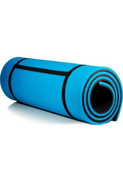 Walke 16 mm Çift Taraflı Taşıma Askılı Pilates Matı 180 cm MAVİ-SİYAH Walke 16 mm Çift Taraflı Taşıma Askılı Pilates Matı 180 cm MAVİ-SİYAH