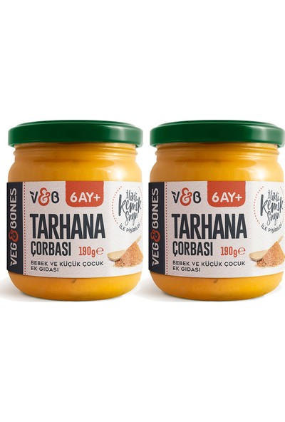 Veg&Bones Tarhana Çorbası 190 gr 2'li Paket Veg&Bones Tarhana Çorbası 190 gr 2'li Paket