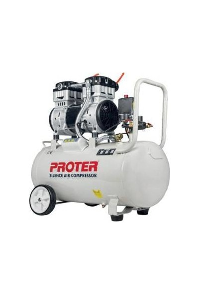 Proter Sessiz & Yağsız 50 Lt Hava Kompresörü