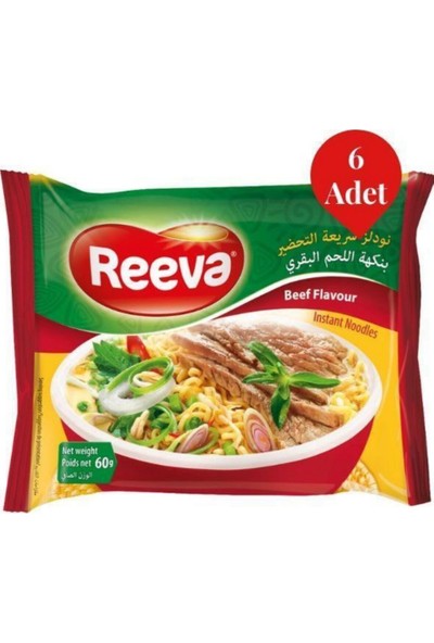 Reeva Dana Eti Aromalı 60 gr 6'lı