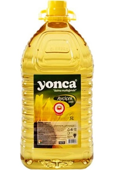 Yonca Ayçiçek Yağı 5 Lt