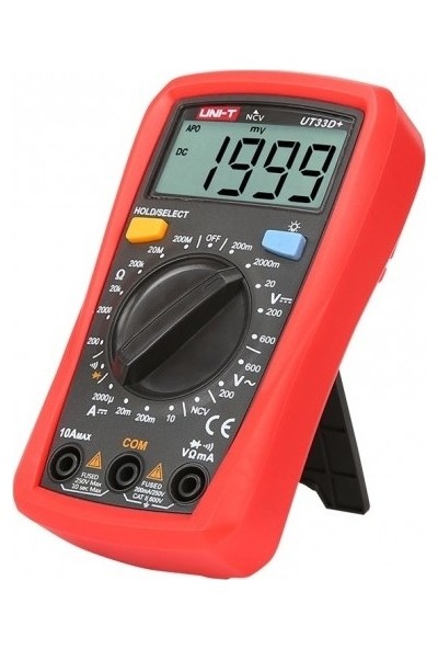 Intec Unı-T UT33D+ Dijital Multimetre Ölçü Aleti Intec Unı-T UT33D+ Dijital Multimetre Ölçü Aleti