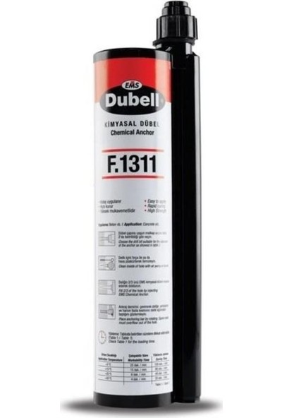 Ems Epoksi Kimyasal Dübel 345 ml