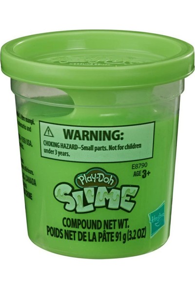 Hasbro Play-Doh Slime Yeşil Tekli Hamur E8790-E8802 Hasbro Play-Doh Slime Yeşil Tekli Hamur E8790-E8802