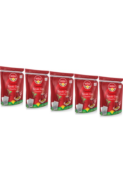 Doğuş Tiryaki Demlik Poşet Çay 25'li 40 gr x 5'li