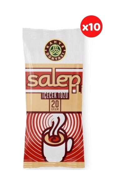 Kahve Dünyası Salep 20 gr (10'lu)