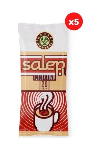 Kahve Dünyası Salep 20 Gr(5'li)