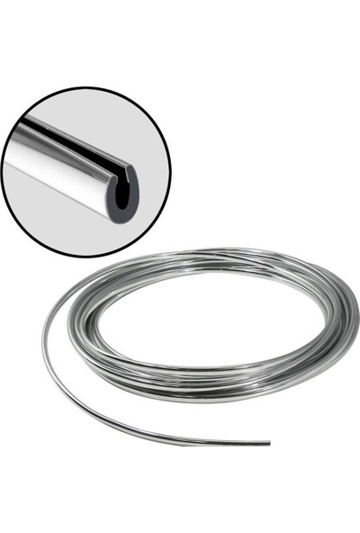 Unikum Fiat Linea Geçmeli 5 m Nikelaj Kapı Bagaj Koruyucu 5 mm U Tipi Unikum Fiat Linea Geçmeli 5 m Nikelaj Kapı Bagaj Koruyucu 5 mm U Tipi