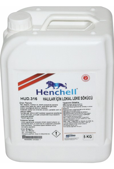 Henchell Halılar Için Lokal Leke Sökücü 5 kg