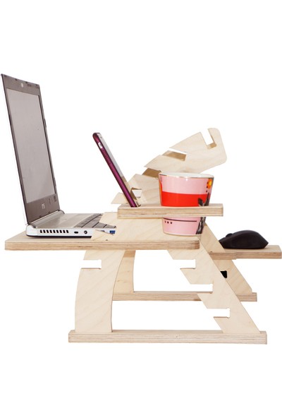Tufetto Rappu Yükseklik Ayarlı Laptop Sehpası - Laptop Standı