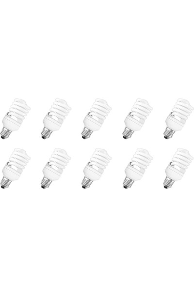 Osram Tasarruflu 23W 1600 Lümen SARI Işık E27 Ampul 10 Lu Paket Osram Tasarruflu 23W 1600 Lümen SARI Işık E27 Ampul 10 Lu Paket