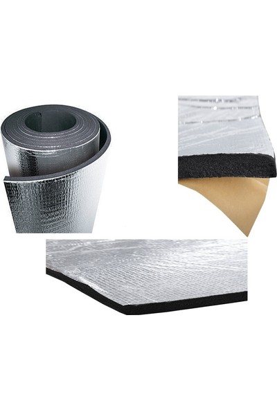 Alüminyum Folyolu Kendinden Yapışkanlı Oto Ses ve Isı Yalıtım Malzemesi 100X100 Alüminyum Folyolu Kendinden Yapışkanlı Oto Ses ve Isı Yalıtım Malzemesi 100X100