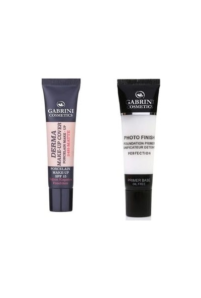 Gabrini Derma Make-Up Cover Foundation 102 + Makyaj Bazı 2li Set Gabrini Derma Make-Up Cover Foundation 102 + Makyaj Bazı 2li Set