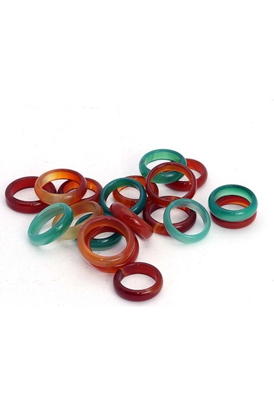 Zemzemm Akik Yüzük 20 Adet