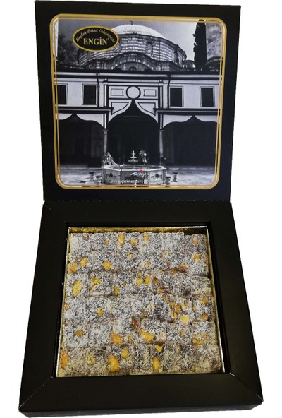 Meşhur Bursa ENGİN Lokumcusu Çifte Kavrulmuş Antep Fıstıklı Lokum 300gr Meşhur Bursa ENGİN Lokumcusu Çifte Kavrulmuş Antep Fıstıklı Lokum 300gr
